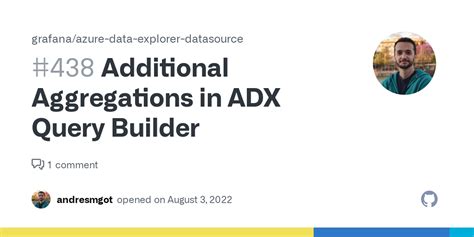 Additional Aggregations In Adx Query Builder · Issue 438 · Grafanaazure Data Explorer