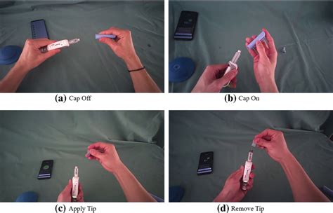Still Images From The Medical Device Handling Dataset Showing The
