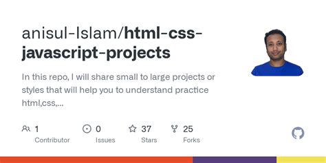 Html Css Javascript Projects Index Html At Master Anisul Islam Html Css Javascript Projects