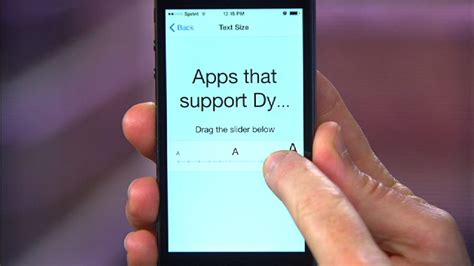 Make Text Bigger In Ios 8 Video Cnet