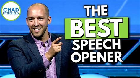 this is how you open a keynote speech youtube