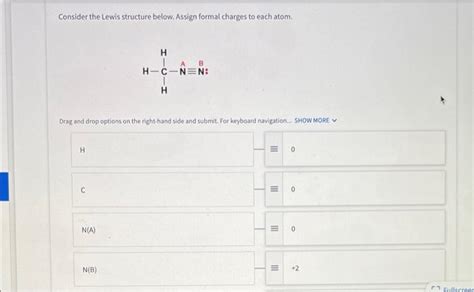 Solved Consider The Lewis Structure Below Assign Formal Chegg