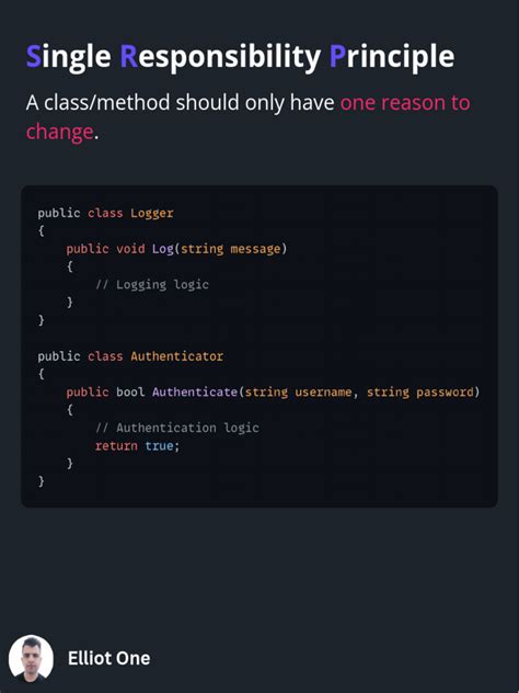 Solid Principles Explained In C By Elliot One 1714259235 Pdf