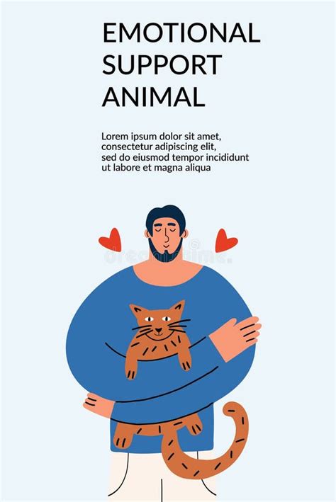 The Concept Of Emotional Support By Animals Mental Health Therapy