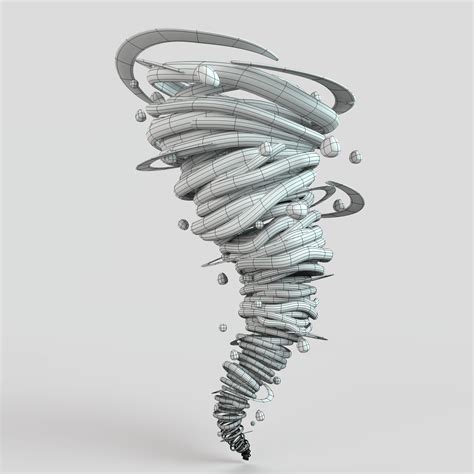 Tornado Modelo 3d 10 Fbx Max Ma Obj Stl Free3d
