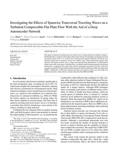 Pdf Investigating The Effects Of Spanwise Transversal Traveling Waves On A Turbulent