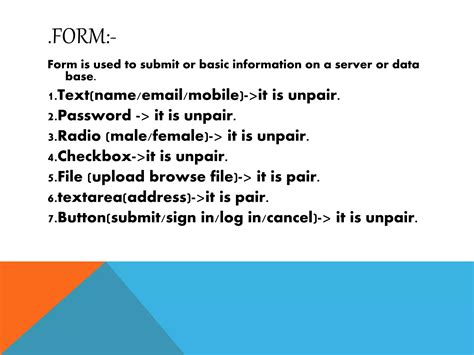 Html Ppt PPTX