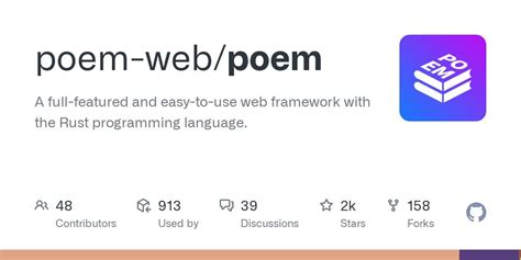 a small reivew of the poem rust web framework r hypeurls