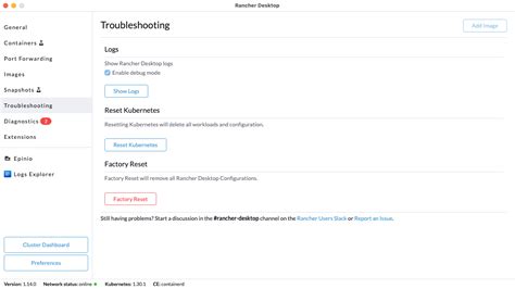 Troubleshooting Rancher Desktop Docs