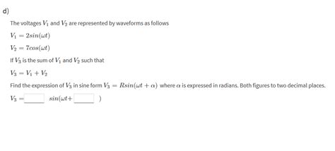 Solved Use The Trigonometric Identities To Expand And