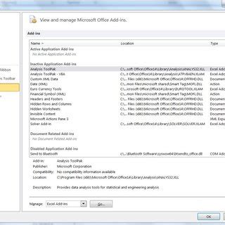 Excel Options Dialog Box Download Scientific Diagram
