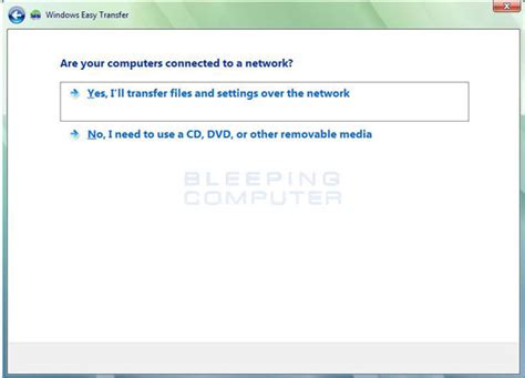 Using Windows Easy Transfer To Transfer Your Data To A New Computer