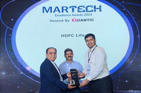 Hdfc Life On Linkedin We Are Happy To Announce That Hdfc Life Has Won The ‘best Use Of Martech…