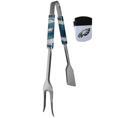 Philadelphia Eagles 3 In 1 Bbq Tool And Chip Clip Sports Unlimited