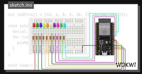 Wokwi Online ESP STM Arduino Simulator
