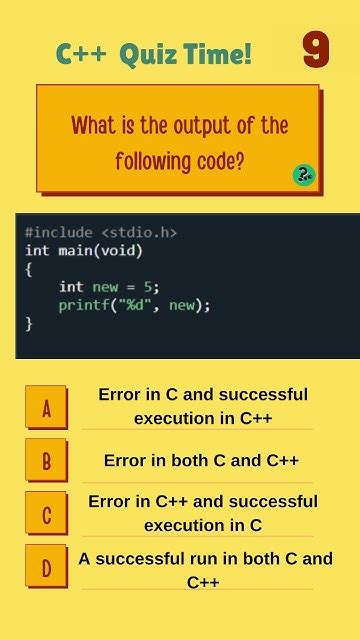 Programming Quiz Cpp Quiz 2 Youtube