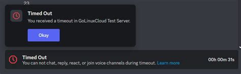 How To Timeout A User On Discord Solved Golinuxcloud