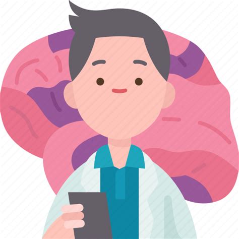 Neurologist Doctor Brain Nervous Diagnose Icon Download On Iconfinder