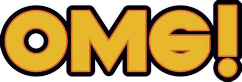 Omg comic words in speech bubble isolated icon Vector Image