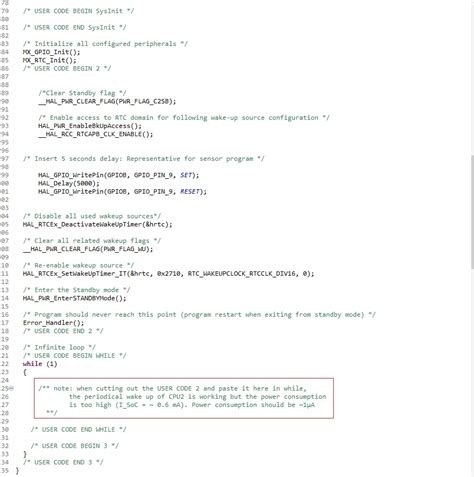Creating A Dual Core Project Running Standby Mode