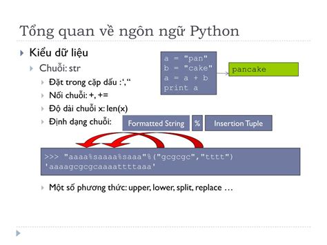 PPT NGÔN NGỮ LẬP TRÌNH PYTHON PowerPoint Presentation free download ID 5751964