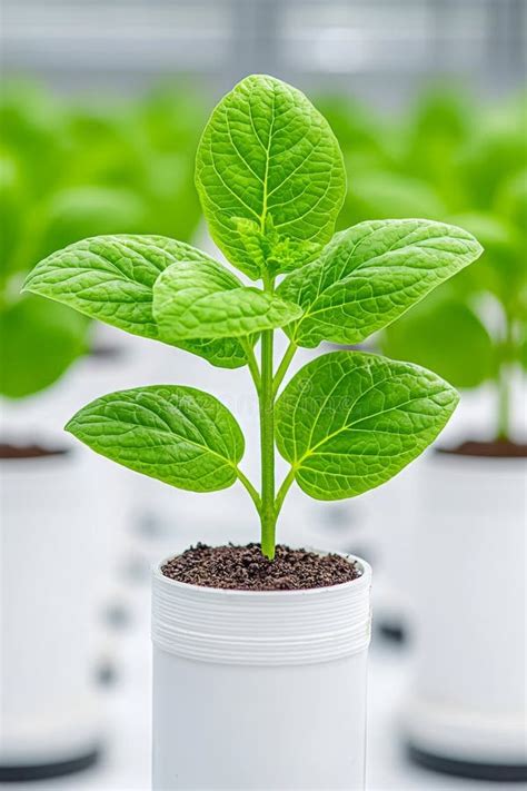 Hydroponic Vertical Farm In Building With High Tech Farming Hydroponic