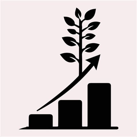 Silhouette Du Vecteur De Croissance De Larbre Sur Un Fond Blanc