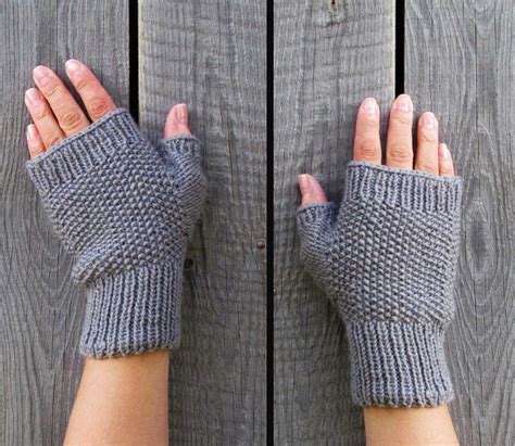 Knit Your Own Fingerless Gloves With This Free Pattern