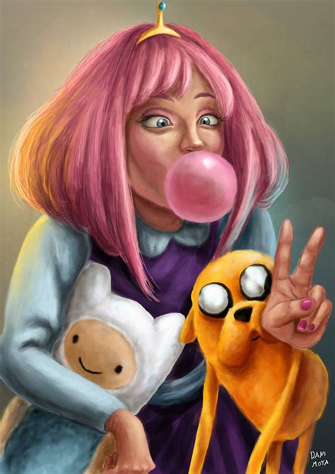 Princess Bubblegum Fanart Adventure Time By Danimota On Deviantart