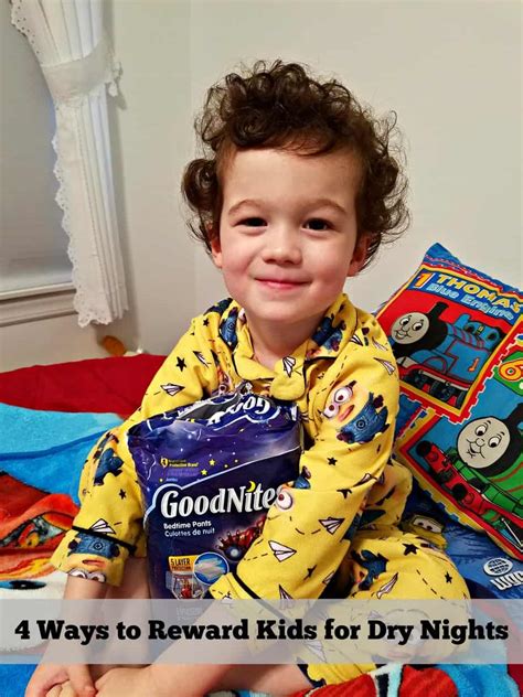 4 Ways to Reward Kids for Dry Nights- Third Stop on the Right