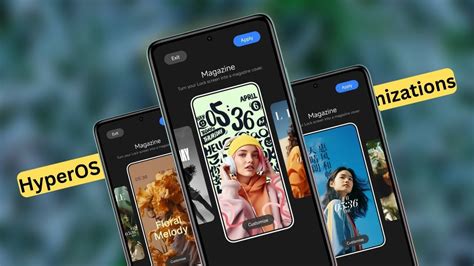 HyperOS No Magazine Lock Screen Customizations For These Xiaomi