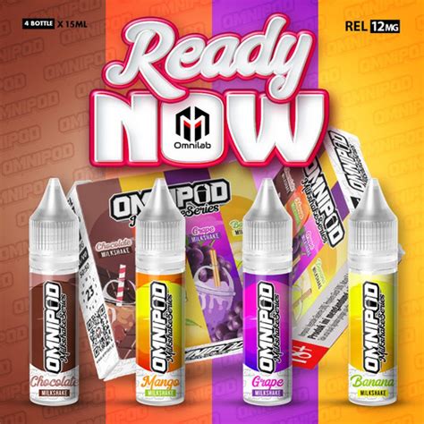 Jual Omnipod Milkshake Pods Friendly Pack Edition 4x15ml Liquid Omni Pod Kab Tangerang
