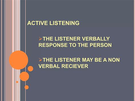 Active Listening Vs Passive Listening Pptx