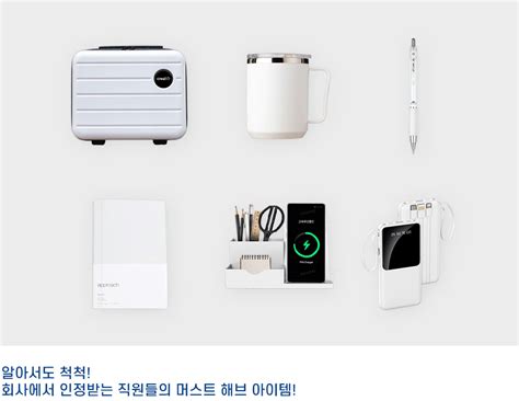 스마트 신입사원 웰컴키트 화이트라인 기프트사파리