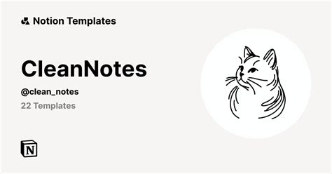 Cleannotes Template Creator Notion Marketplace