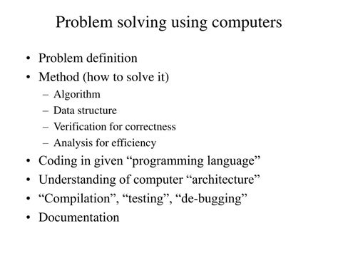 Ppt Csl101 Introduction To Computers And Programming Lecture 1