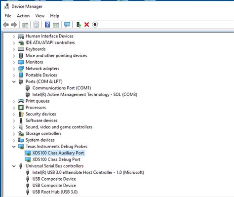 Launchxl F28069m Cannot Find Usb Serial Port Comxxx C2000