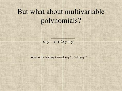 Ppt Fun With Polynomials Powerpoint Presentation Free Download Id