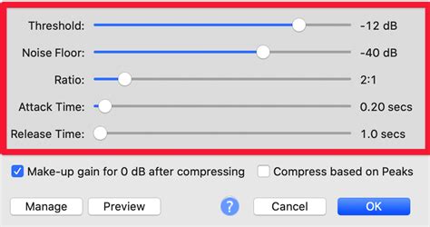 How To Use The Compressor In Audacity