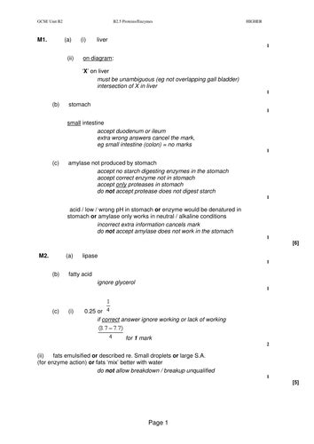 aqa gcse biology unit 2 revision part 2 teaching resources