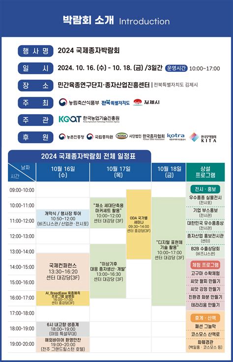 2025 국제종자박람회