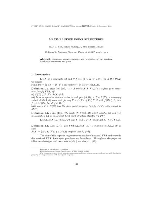 PDF Maximal Fixed Point Structures