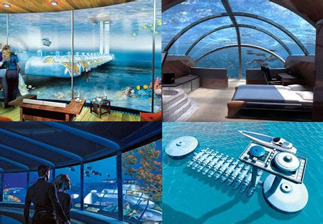 Underwater Hotel Poseidon Undersea Resort Fiji Underwater Structures
