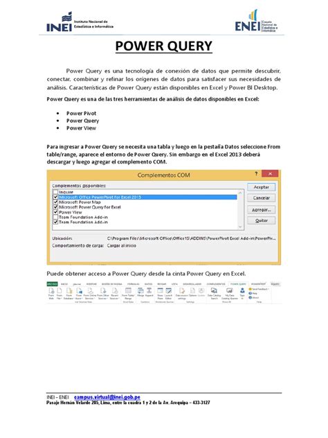 excelavanzado powerquery visualbasic pdf macro informática