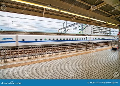 Shinkansen Train In Hakone Train Station Japan Stock Image Image Of Scene Japan