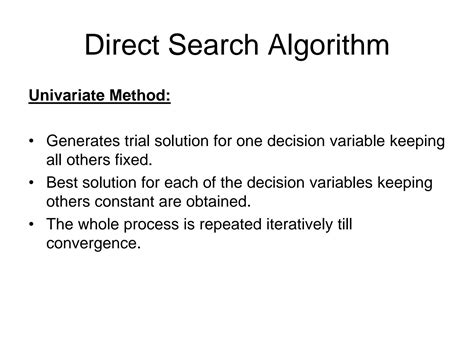 Solution 9 Optimizaton Technique Classification Of Search Algorithm