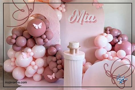 28 مدل بادکنک آرایی تولد دخترانه شیک و کیوت
