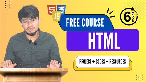 Free Html Course For Beginners To Advanced Resources