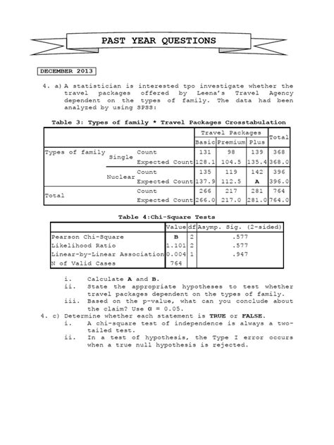 Chapter 4 Test Of Independence Pdf Chi Squared Test Statistical Hypothesis Testing