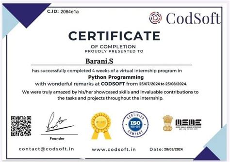 barani s on linkedin excited to share my certificate of completion on